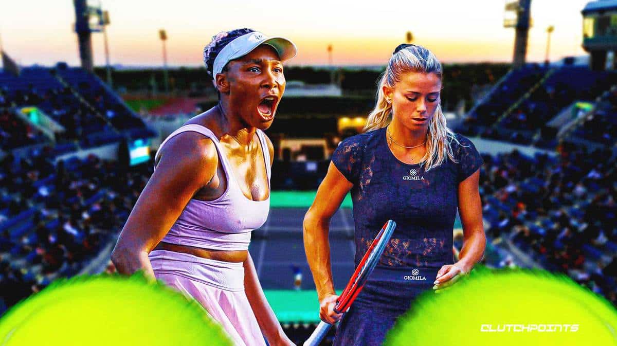 Venus Williams notches first victory since 2021, upsetting Camila Giorgi