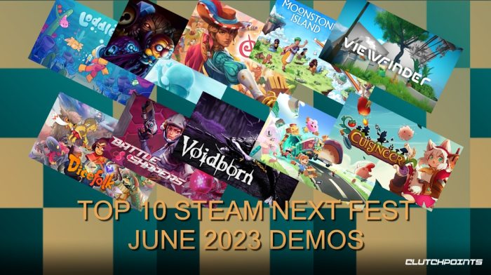 Top 10 Steam Next Fest Game Demos - June 2023