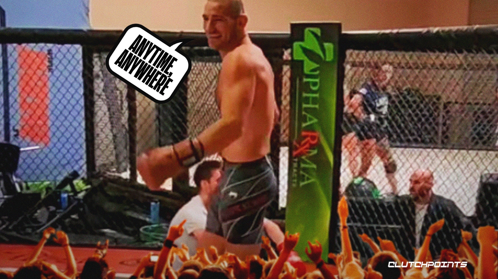 Sean Strickland humbles fan who challenged him during fight week