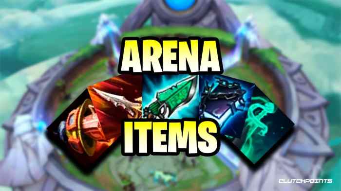 League of Legends - Unique Items in Arena!