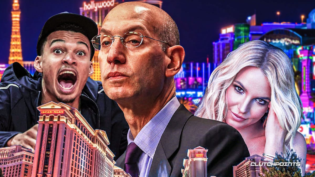 Adam Silver offers opinion on wild Victor Wembanyama, Britney Spears ...