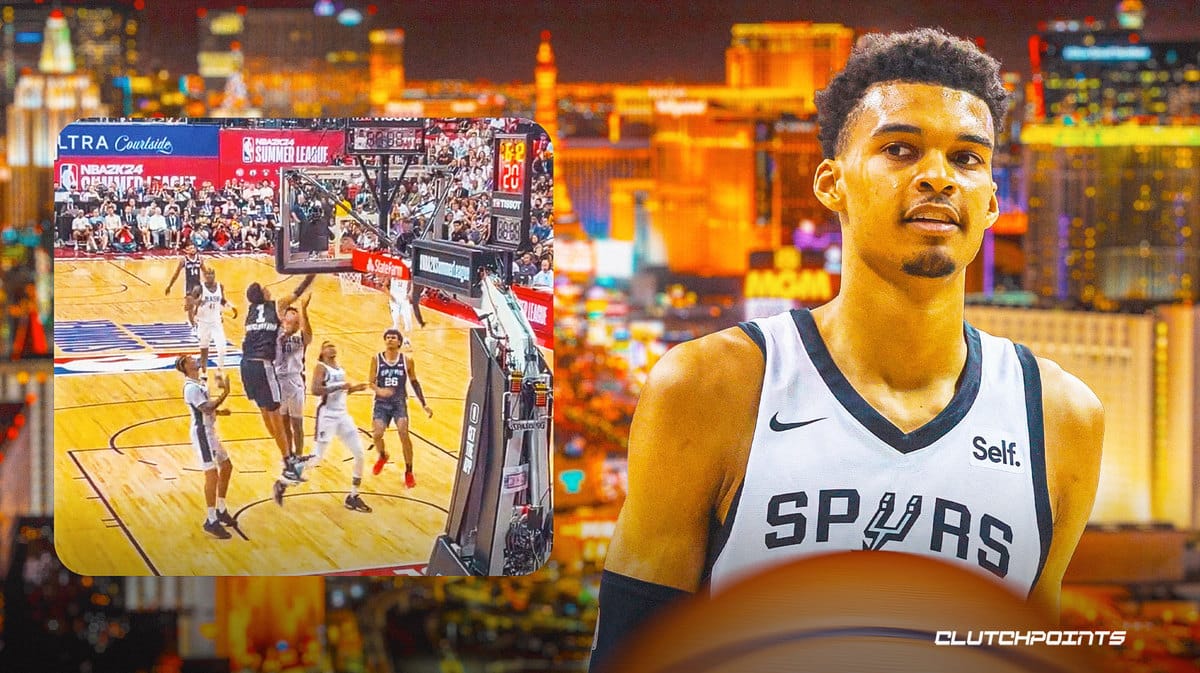 Spurs' Victor Wembanyama's starts dunk fest vs. Blazers