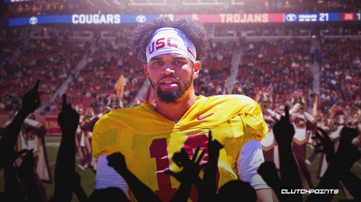 USC Football's Caleb Williams shocks X with pass vs San Jose