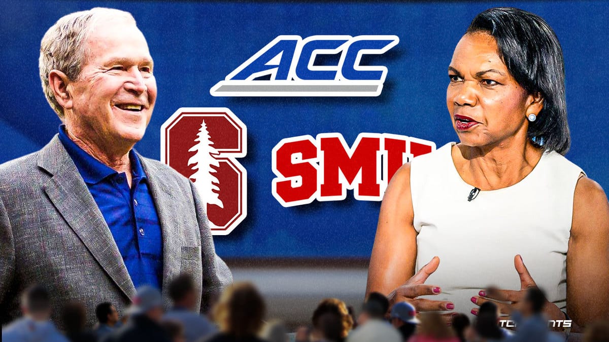 George W Bush, Condoleezza Rice lobby for ACC to add Stanford, SMU