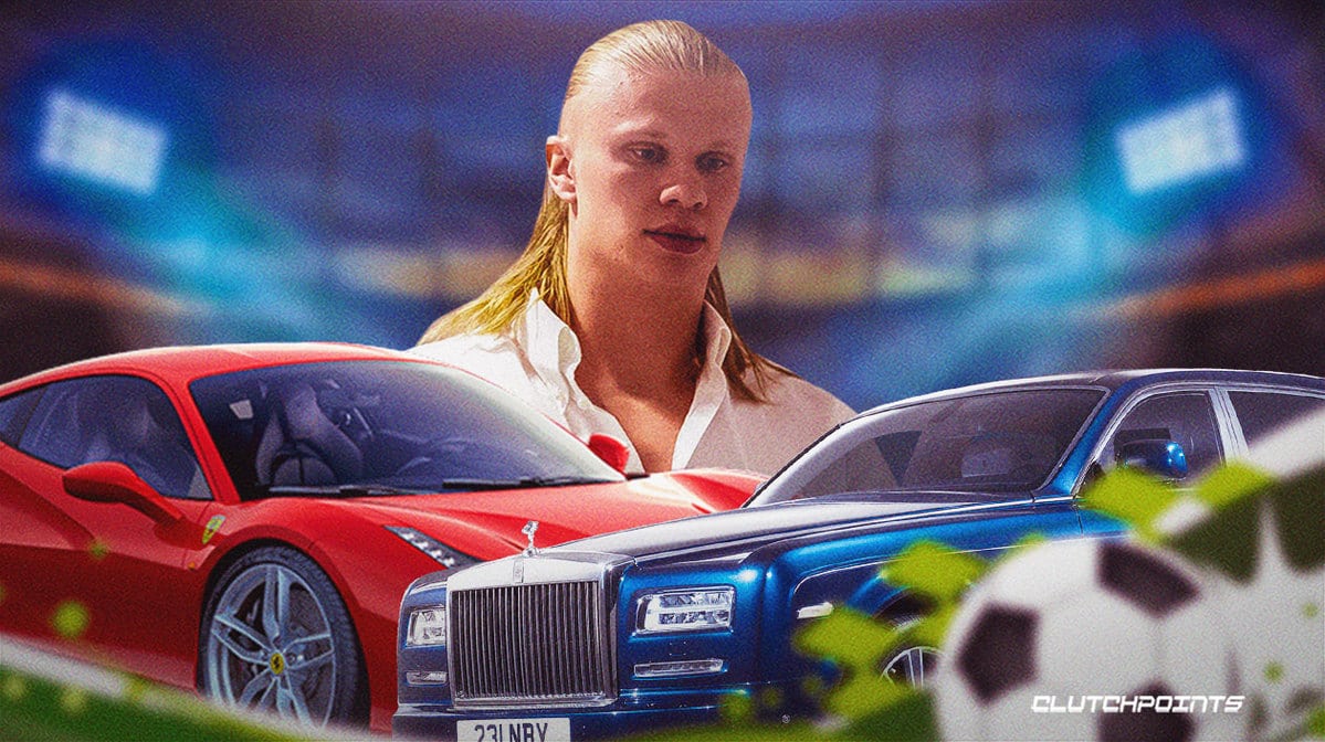 Manchester City's Erling Haaland's salary and car collection revealed