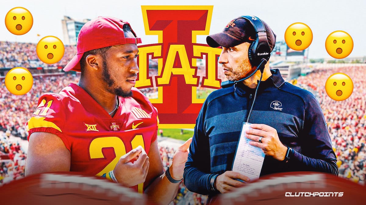 Iowa State football leading rusher Jirehl Brock leaves program amid ...