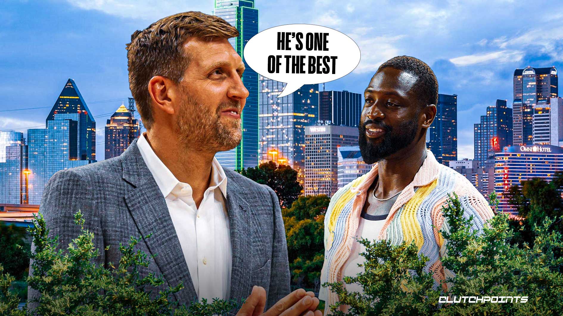 Mavs: Dirk Nowitzki gets real on relationship with Dwayne Wade