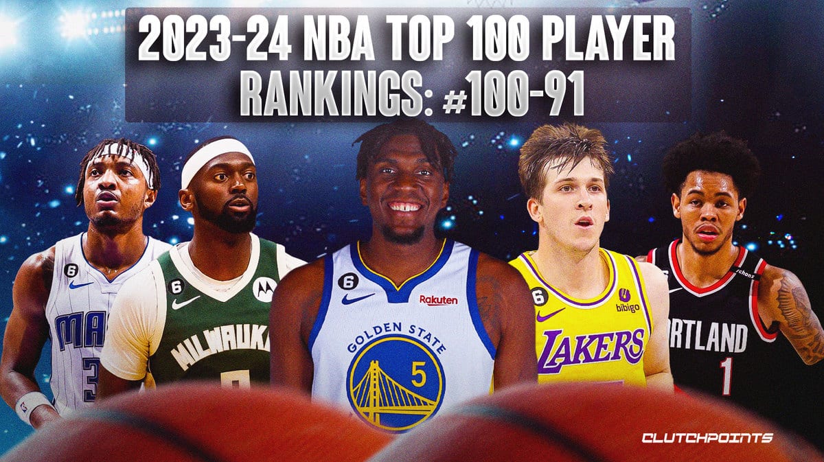 NBA Top 100 player rankings for 2023-24 season