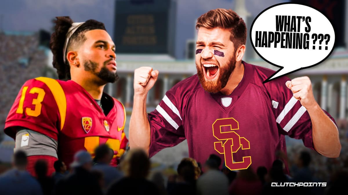USC football: Trojans fan goes viral over the worst seat in college ...