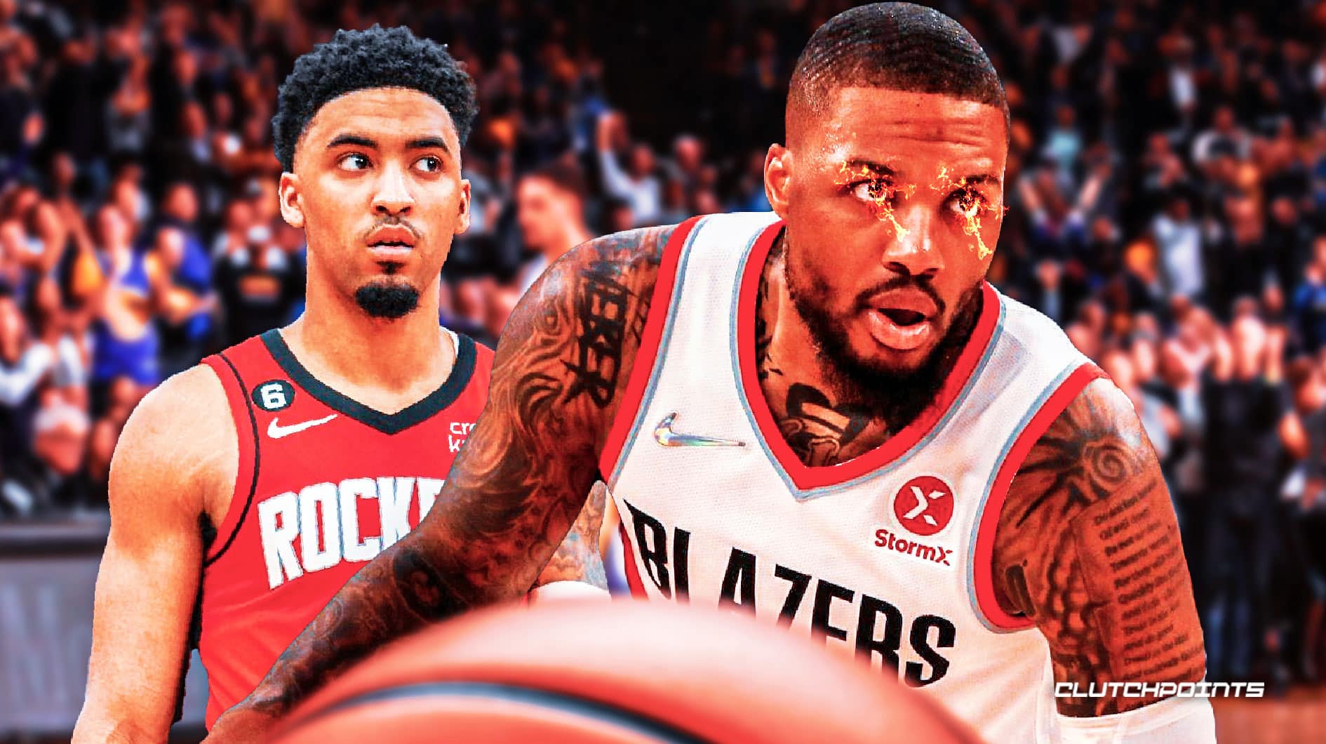 Damian Lillard made Kenyon Martin Jr sick with 71 point outing