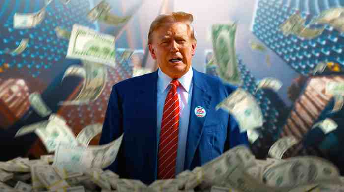Donald Trump's net worth in 2025