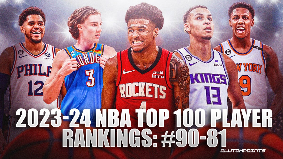 NBA Top 100 player rankings for 2023-24 season
