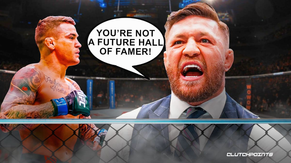 Conor McGregor brutally shoots down Dustin Poirier's Hall of Fame claim