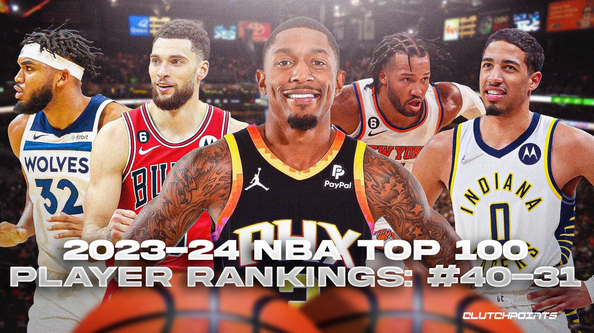 NBA Top 100 player rankings for 2023-24 season