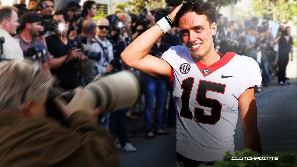 Georgia football's Carson Beck gets 100% real about life as a celebrity