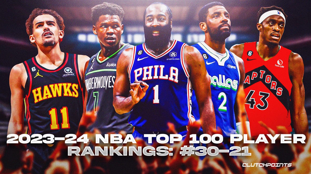 NBA Top 100 player rankings for 2023-24 season