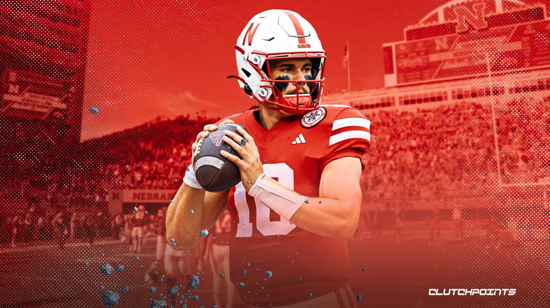 Nebraska football's Heinrich Haarberg gets support from teammates ...