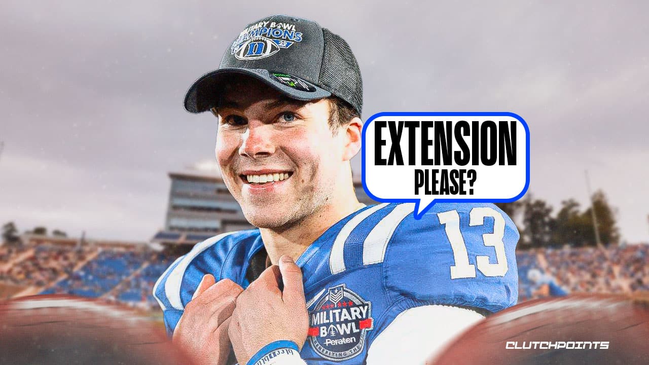 Duke QB Riley Leonard trolled by professor after Clemson upset