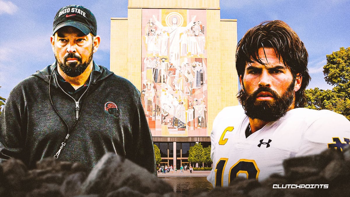 Ohio State football's Ryan Day predicts win vs. Sam Hartman, Notre Dame