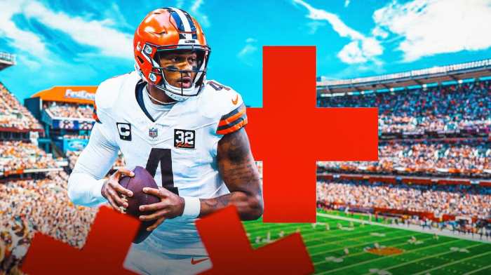 Browns: How long Deshaun Watson will be dealing with shoulder injury