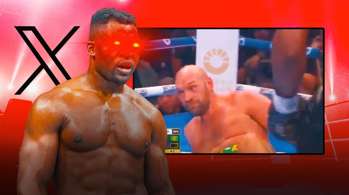 'Francis Ngannou got robbed': Fans react to Tyson Fury close win vs MMA ...