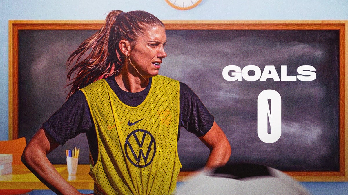 USWNT star Alex Morgan struggles to score despite best form