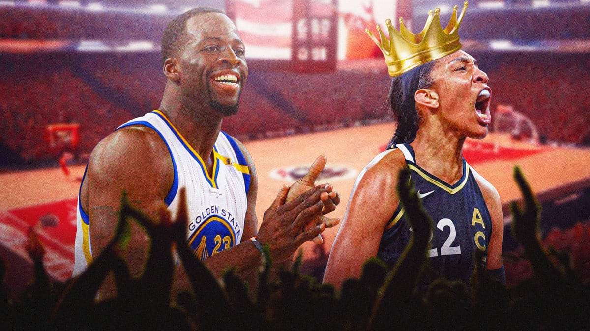Warriors: Draymond Green shouts out A'ja Wilson's Aces after WNBA ...