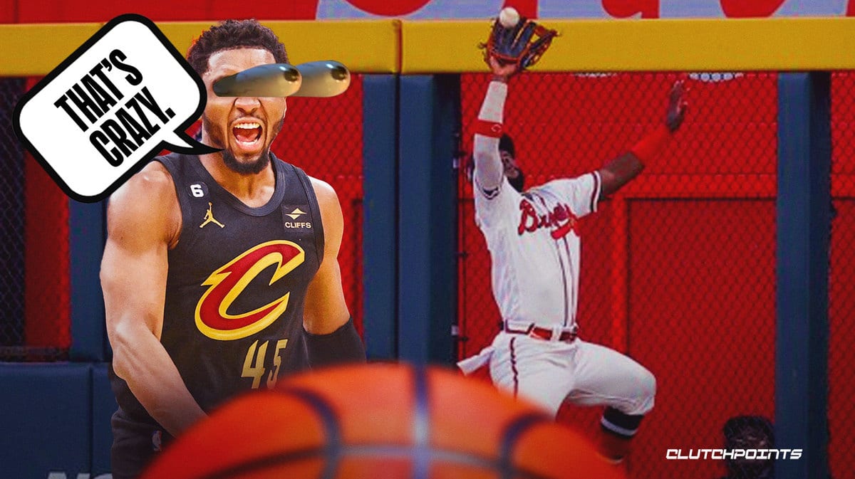 Cavs: Donovan Mitchell's 'crazy' reaction to Braves' epic comeback win ...