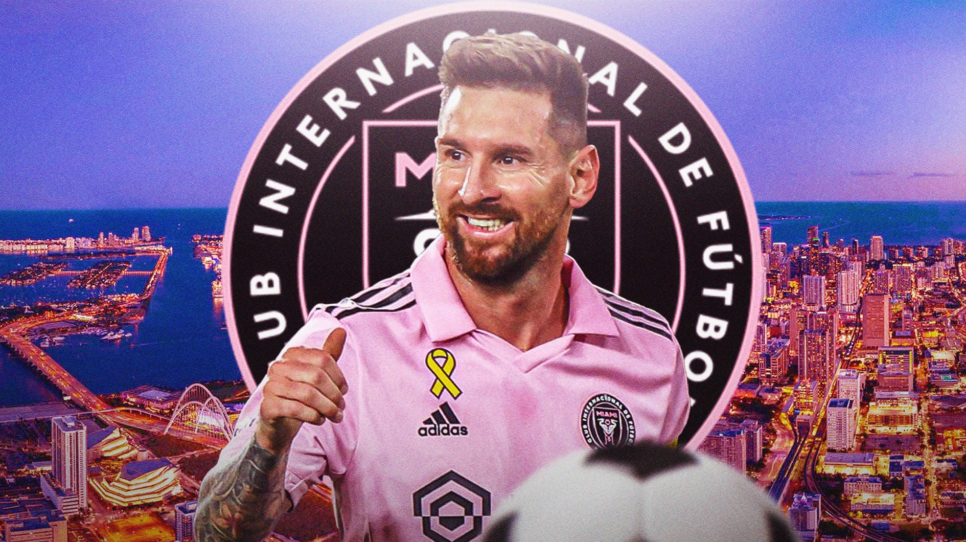 Inter Miami's Lionel Messi 'happy' he joined America over Barcelona