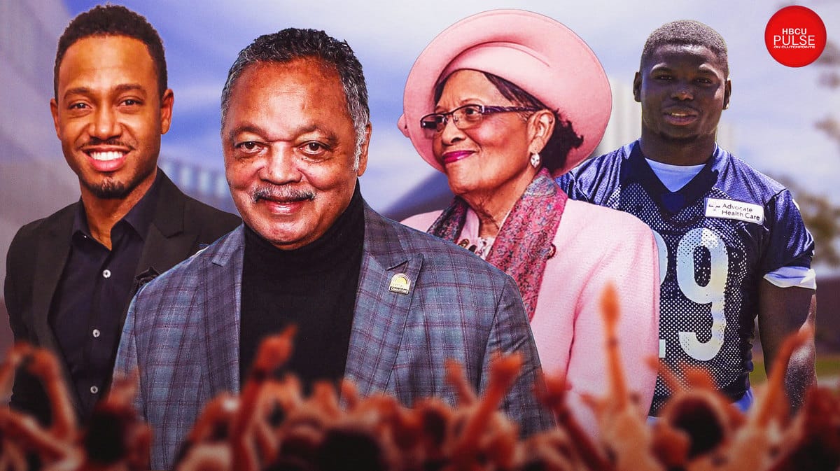 Jesse Jackson & other notable alumni of North Carolina A&T