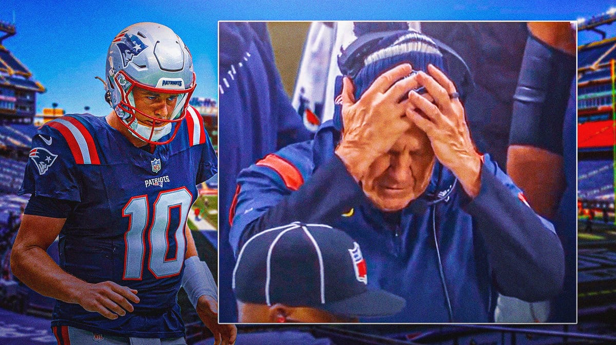Patriots' Bill Belichick facepalm goes viral at end of brutal loss to Colts