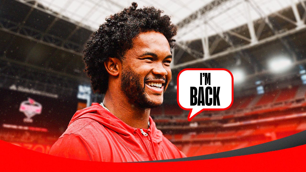 Cardinals QB Kyler Murray's status on injury report hints at Week 9 return