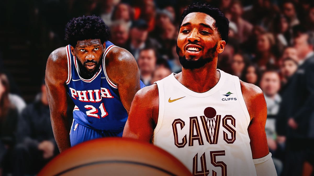 Donovan Mitchell's hyped reaction to Cavs' OT upset of Joel Embiid, Sixers