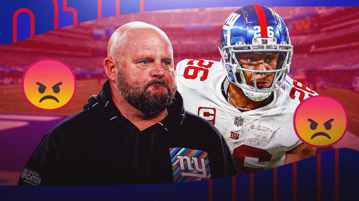 Giants: Saquon Barkley, Brian Daboll get into 'animated discussion ...