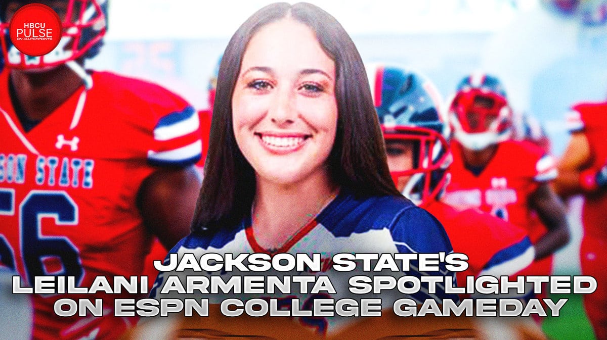 Jackson State's Leilani Armenta spotlighted on College Gameday