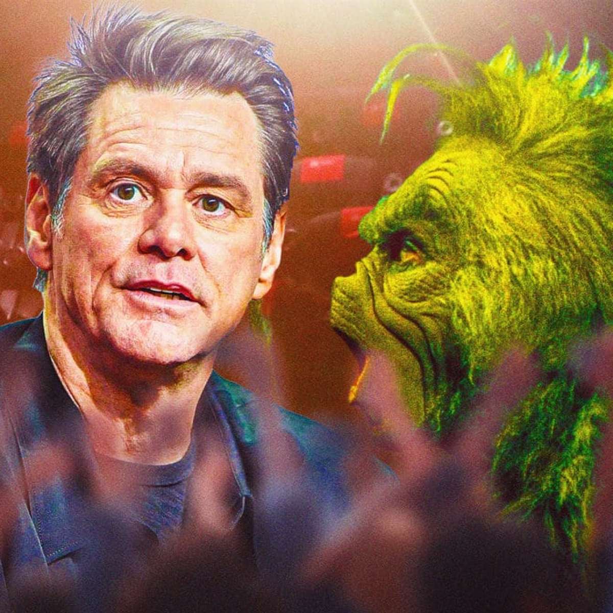 Facce Di Jim Carrey Grinch