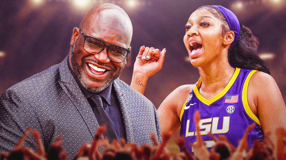 Shaq reacts to Angel Reese's return to LSU from suspension