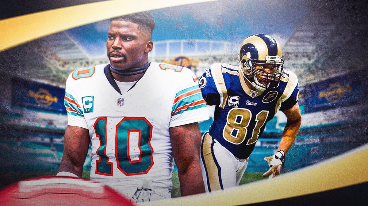 Dolphins' Tyreek Hill sets mark not seen since Torry Holt 20 years ago