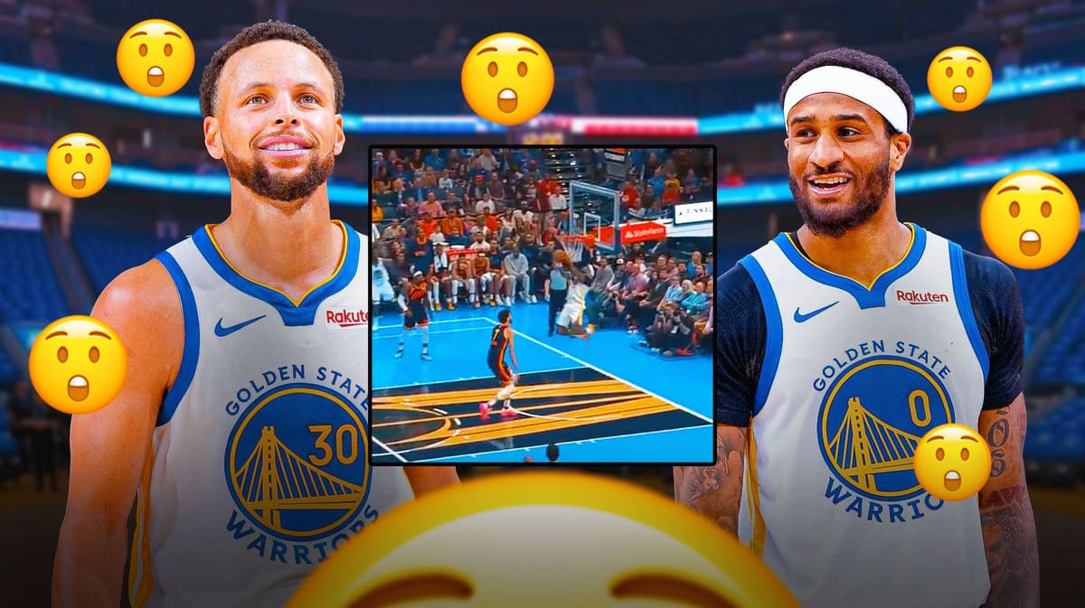 Stephen Curry no-look alley-oop to Warriors' Gary Payton II has fans ...