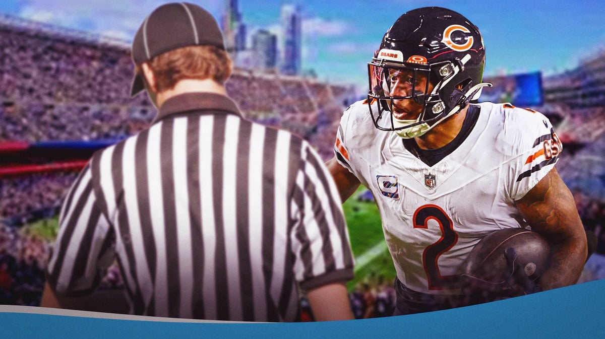 Bears' DJ Moore goes nuclear on officials after win vs Panthers