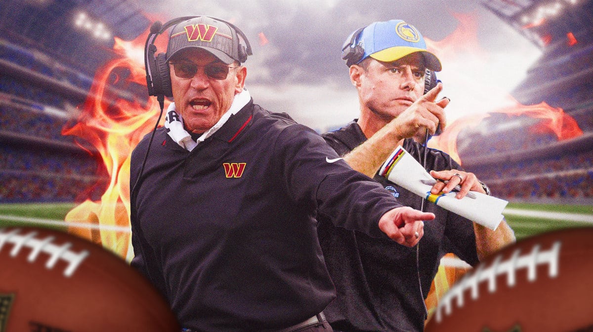 Chargers' Brandon Staley leaps Ron Rivera for next coach fired