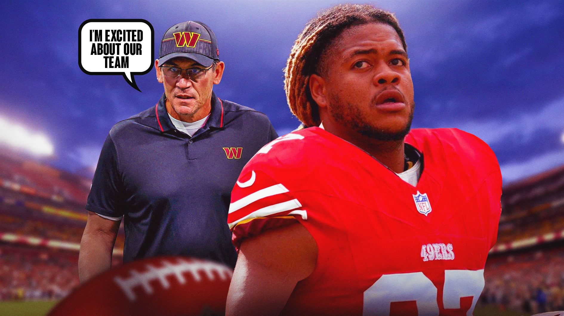 Ron Rivera defends Commanders after Chase Young's comments