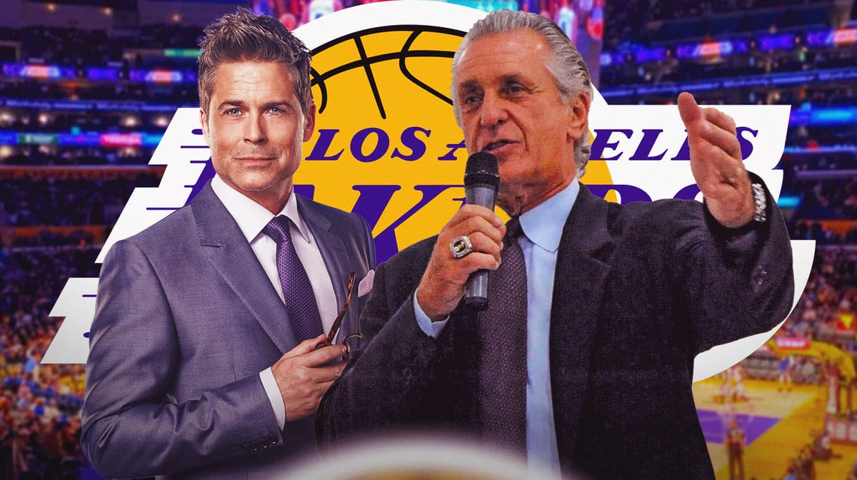 Rob Lowe tells hilarious story on how Pat Riley banned him from Lakers ...