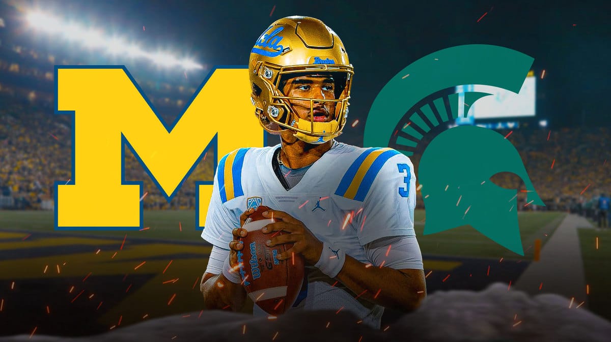 Michigan football-Dante Moore speculation begins after UCLA transfer ...