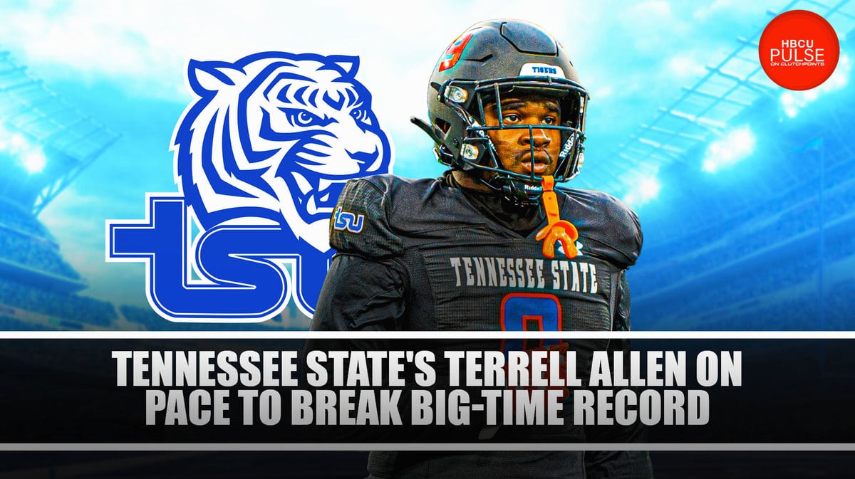 Tennessee State's Terrell Allen on pace to break big-time record