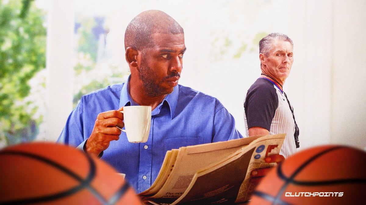 Warriors: Chris Paul's 3-word response to viral Scott Foster argument ...