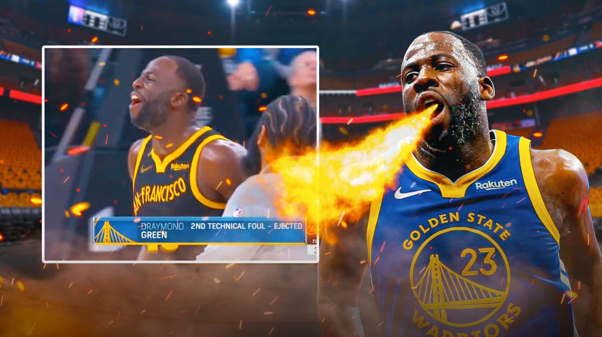 Draymond Green ejection after heated Donovan Mitchell fight sparks ...