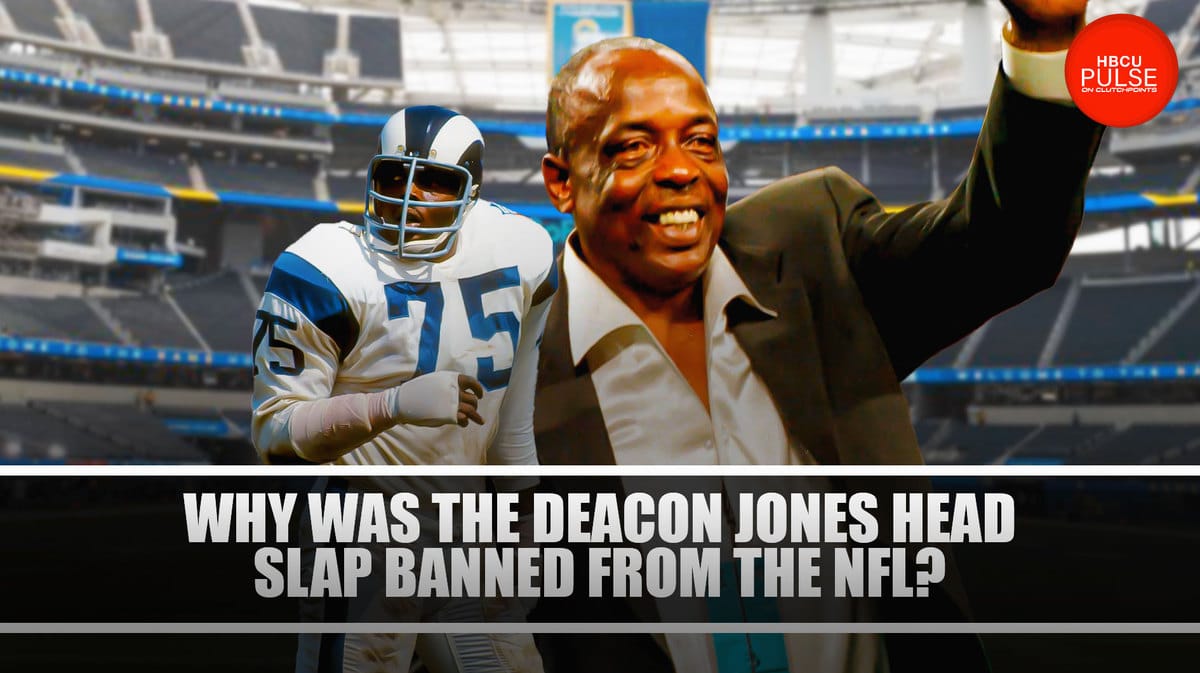 Why was the Deacon Jones head slap banned from the NFL?