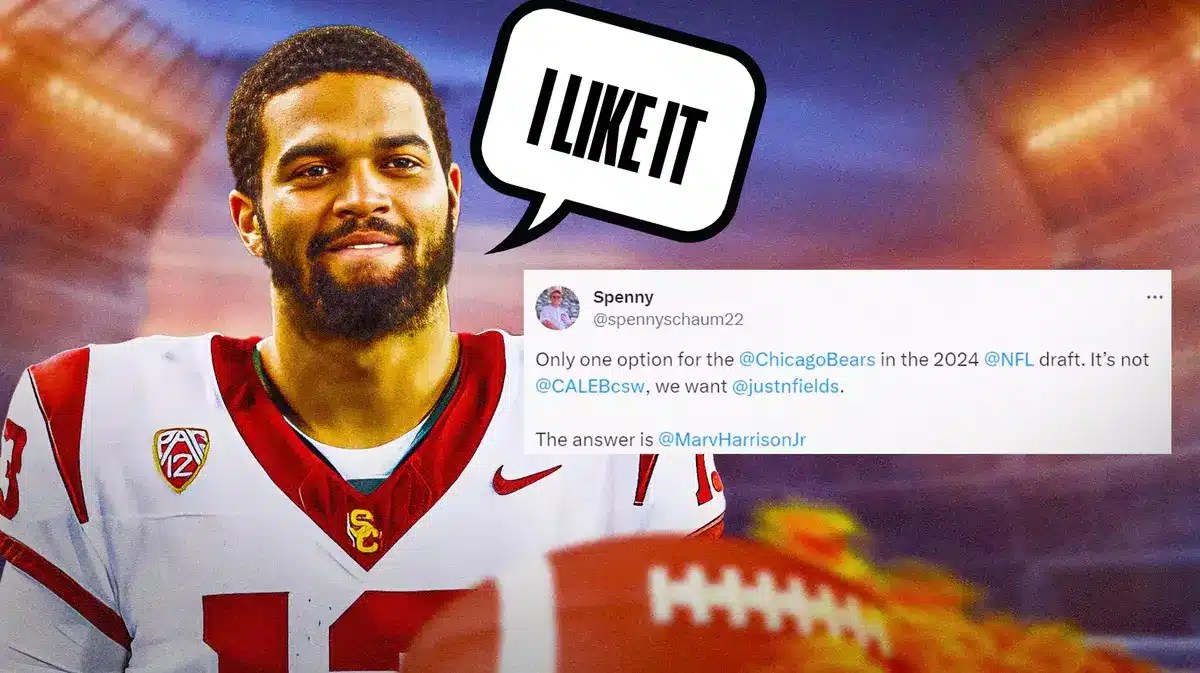 Bears: Caleb Williams' liked 2024 NFL Draft tweet will hurt Chicago ...