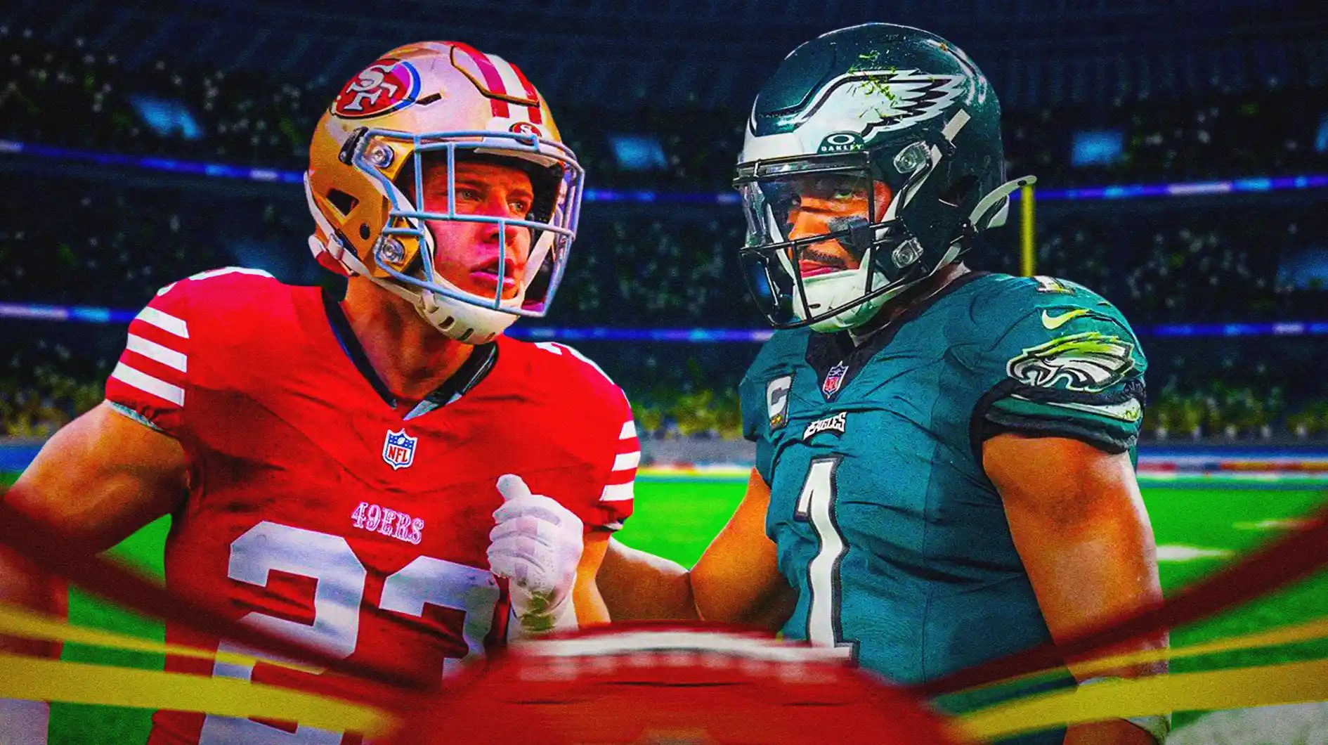 Christian McCaffrey highlights Eagles' woes with play-call prediction